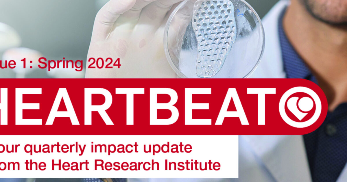 Heartbeat quarterly impact update • Heart Research Institute