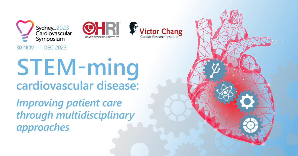 Leading researchers gather at the 2023 Sydney Cardiovascular Symposium