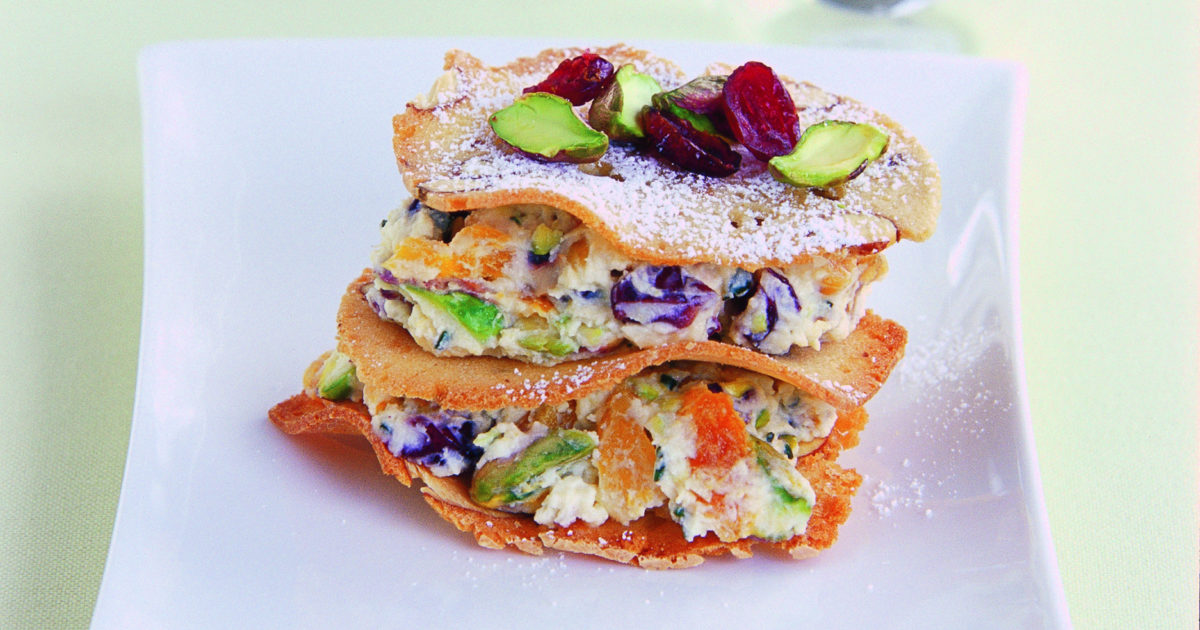 Healthy Pistachio Berry Stacks • Heart Research Institute