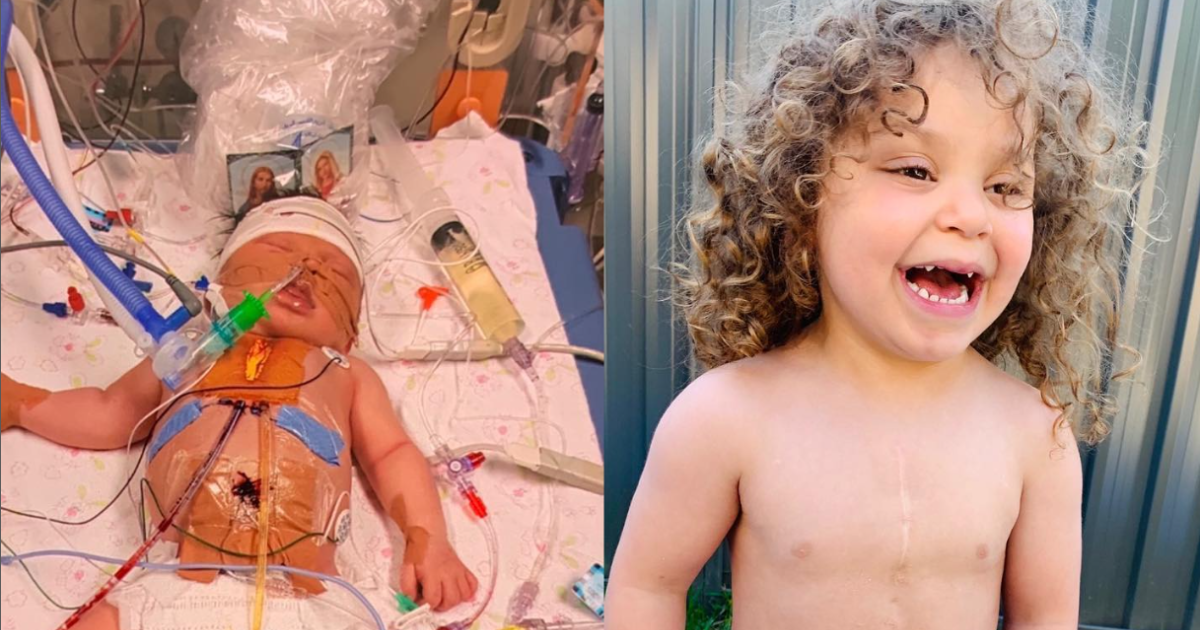 Azariah's story: "Our little heart warrior" • Heart Research Institute